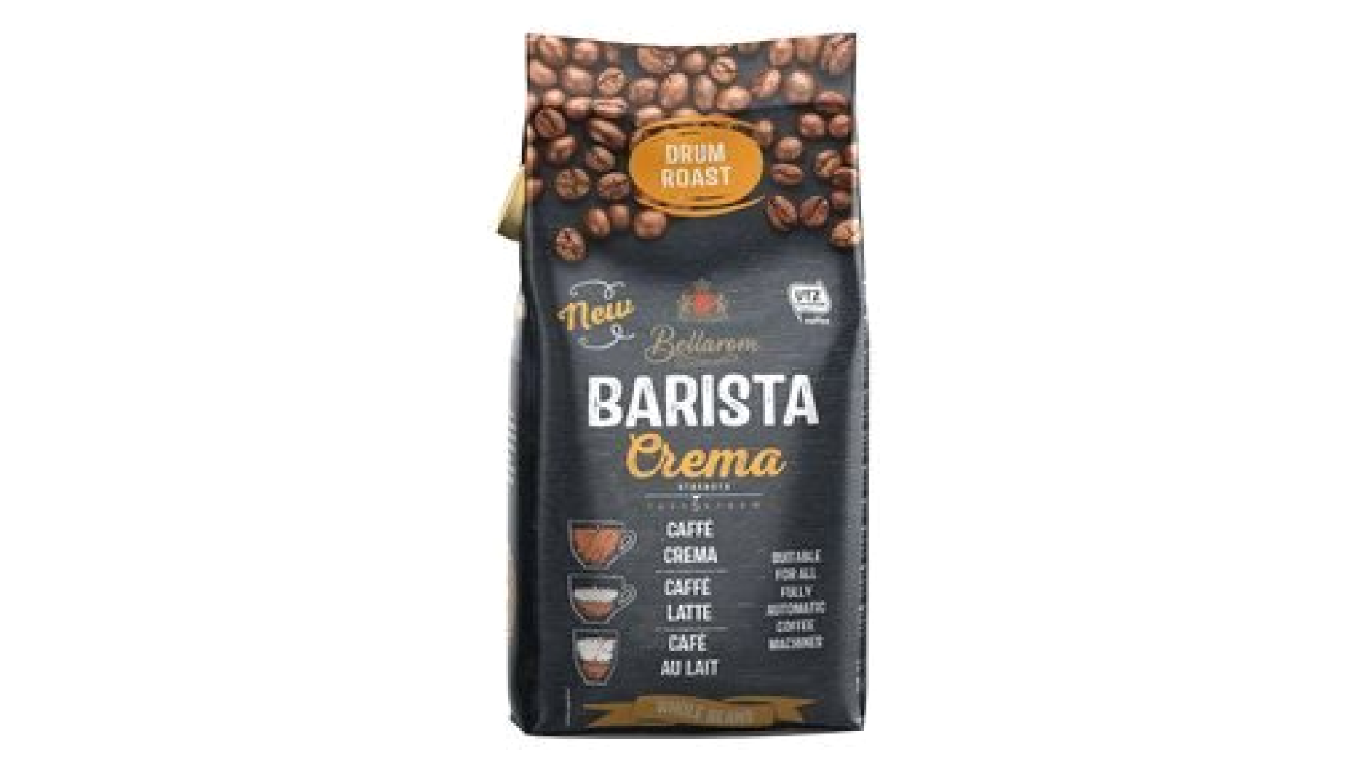 Zrnková káva Barista Crema Bellarom levně | Kupi.cz