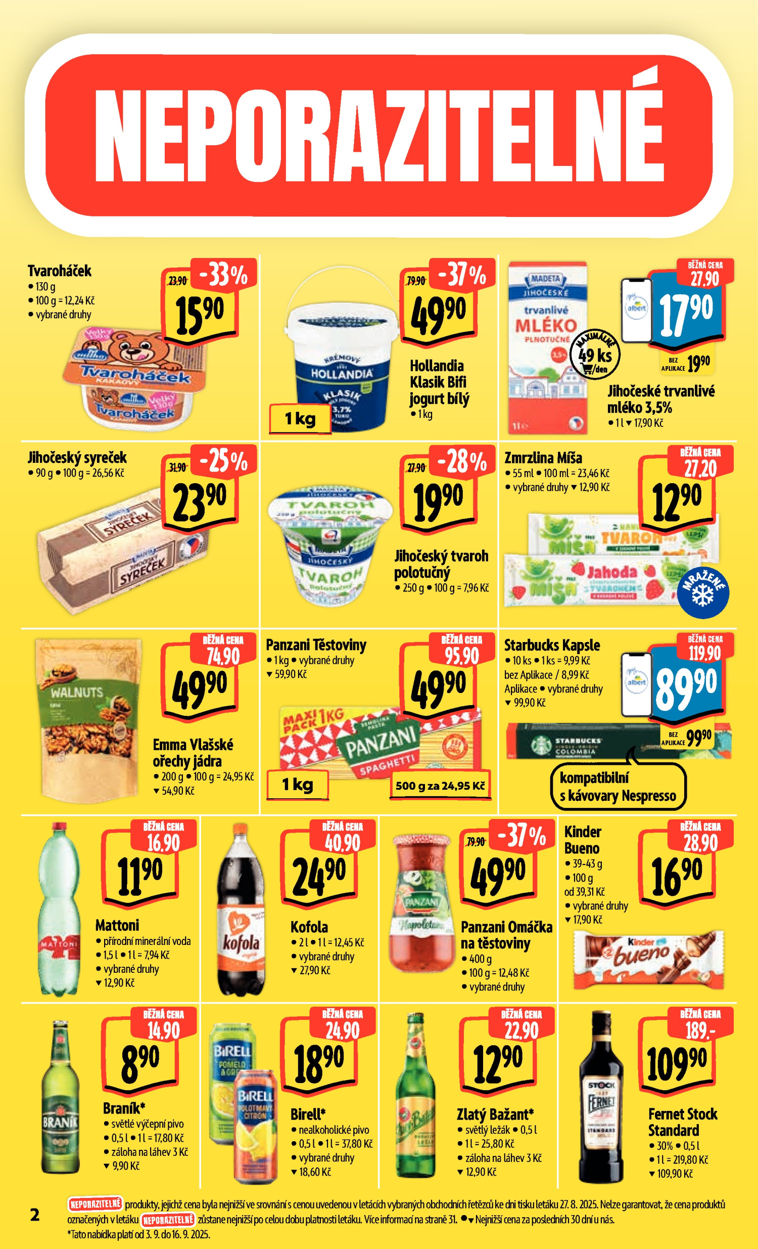 Albert Hypermarket leták od 3. 9. | Kupi.cz