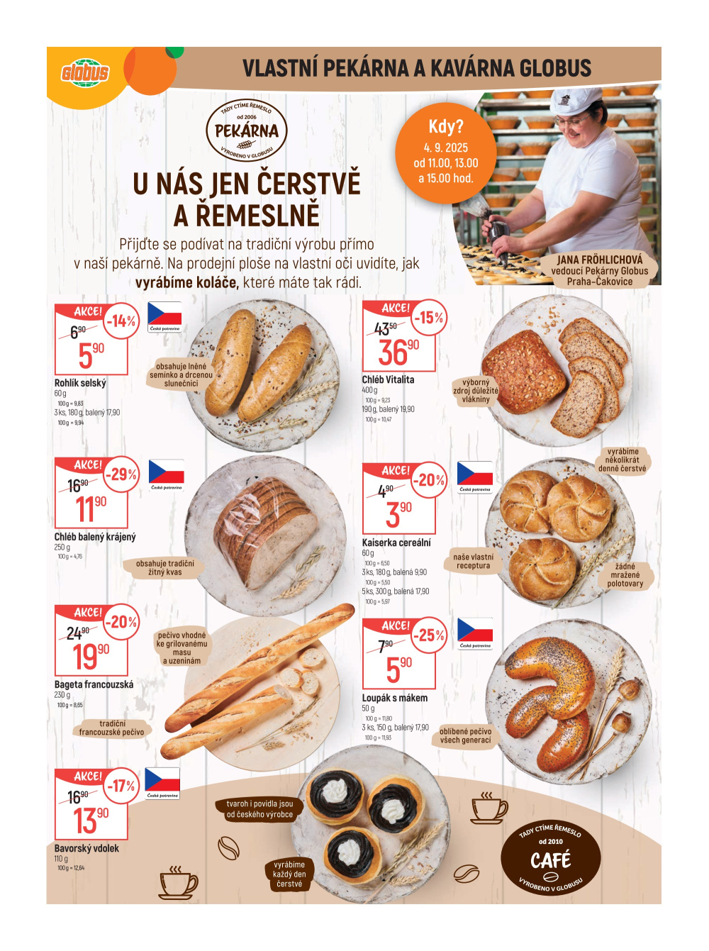 Globus leták Praha - Čakovice od 3. 9. | Kupi.cz