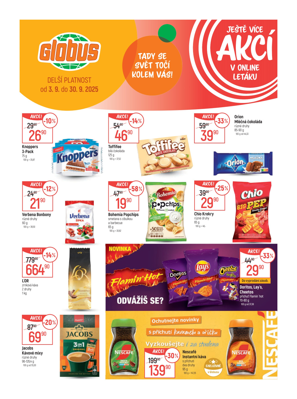 Globus leták Praha - Čakovice od 17. 9. | Kupi.cz