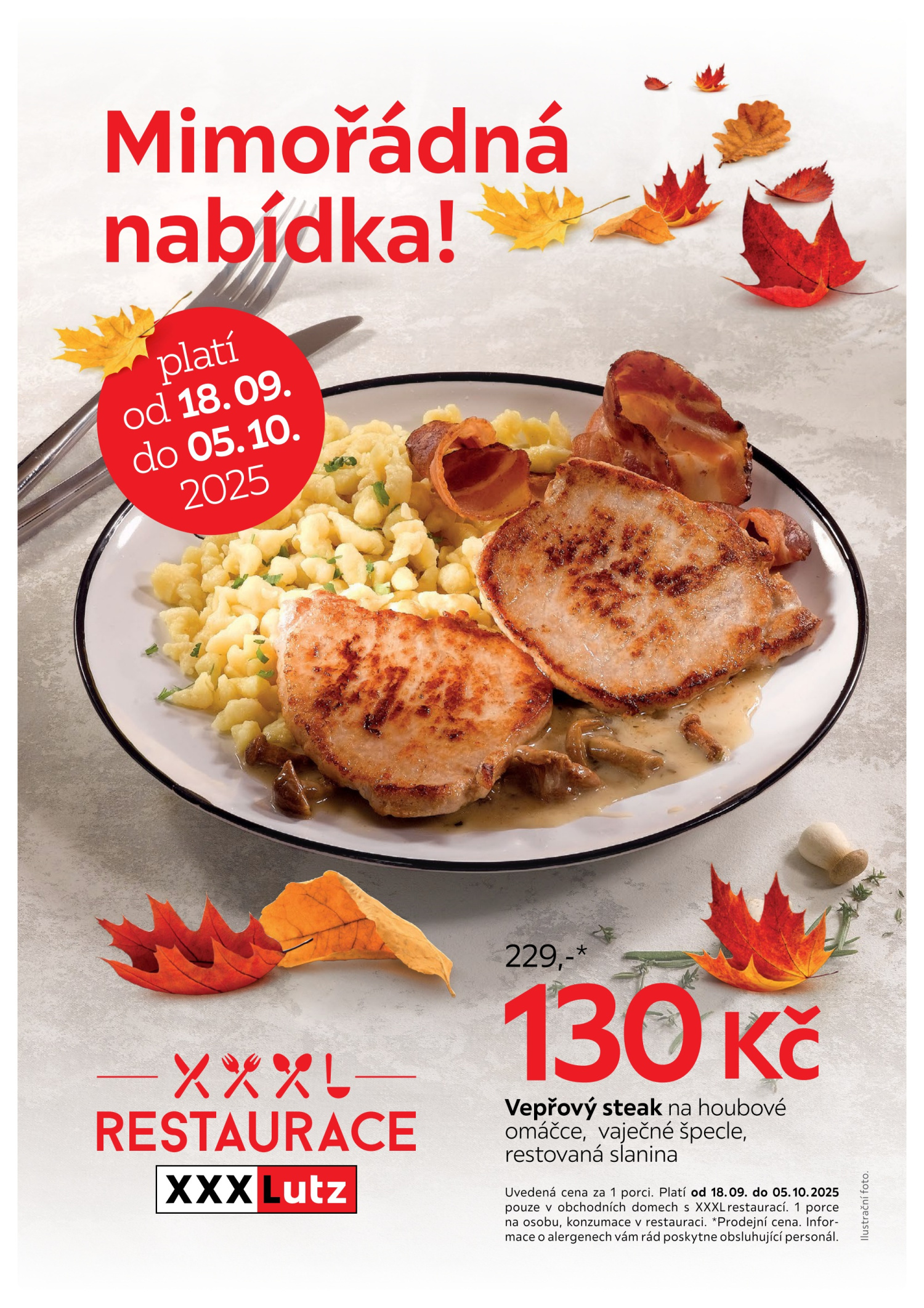 XXXLutz leták - Restaurace od 18. 9. | Kupi.cz