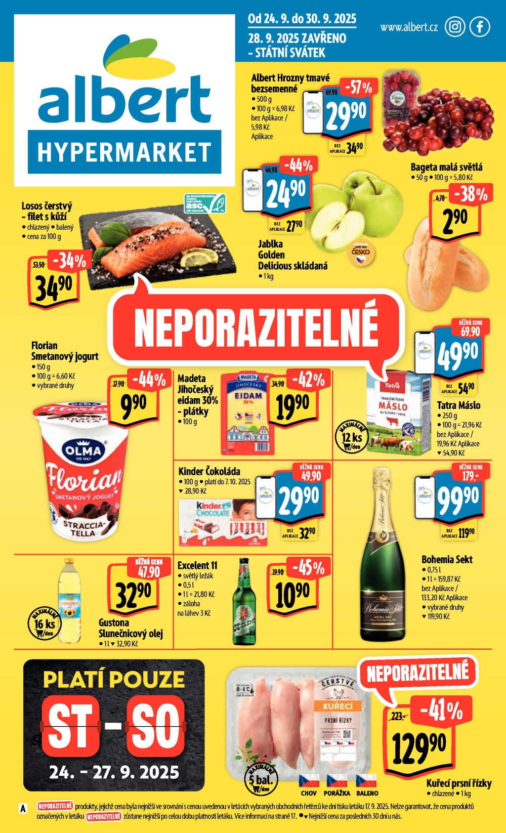 Albert Hypermarket leták od 24. 9. | Kupi.cz