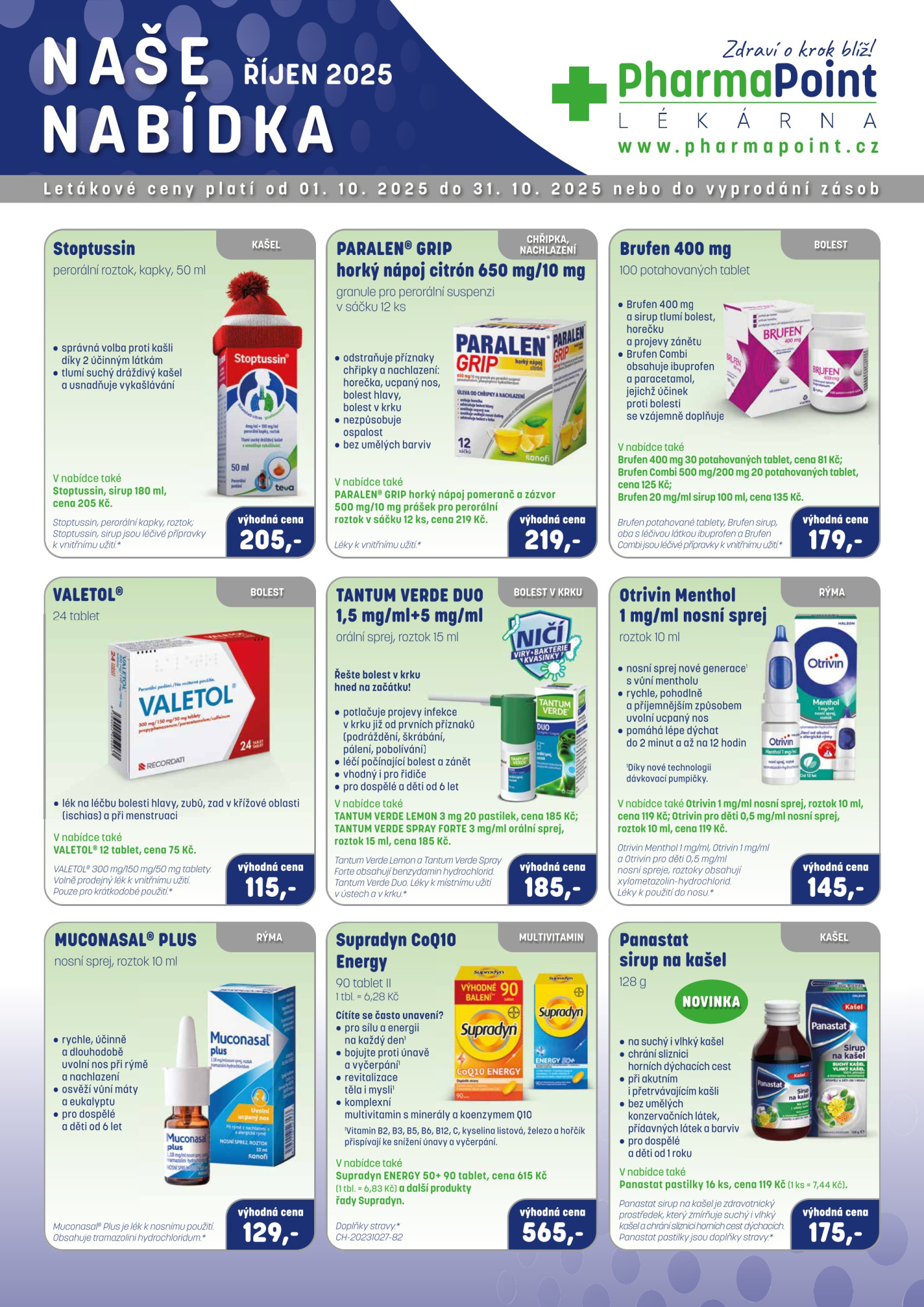 PharmaPoint leták A od 1. 10. | Kupi.cz