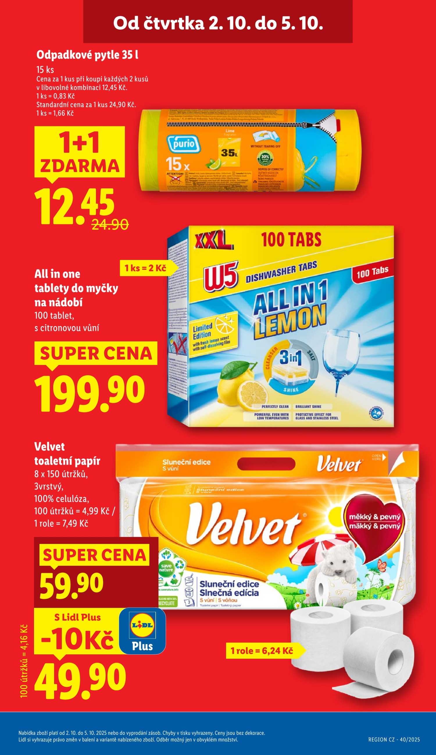 Lidl leták od čtvrtka od 2. 10. | Kupi.cz