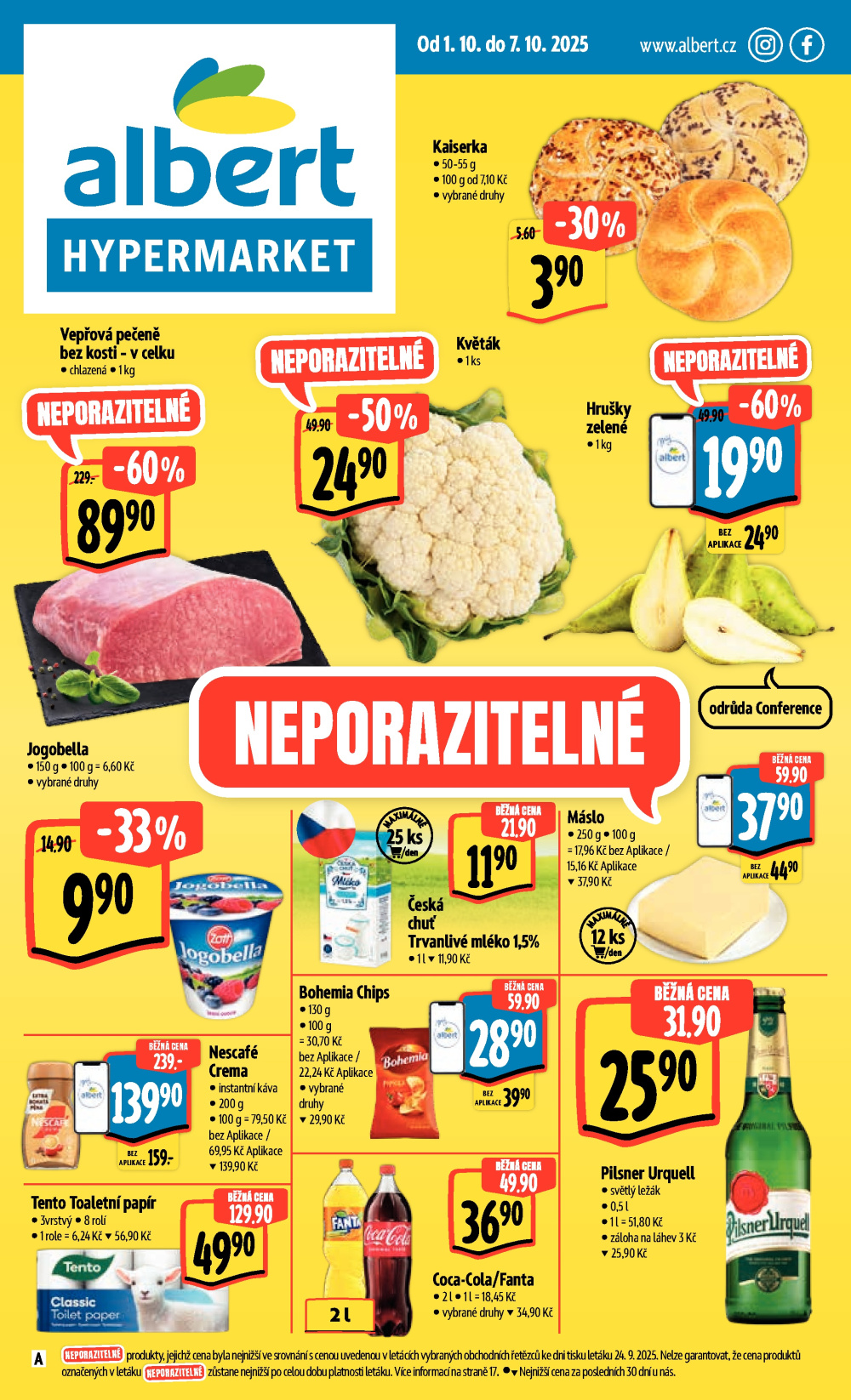 Albert Hypermarket leták od 1. 10. | Kupi.cz
