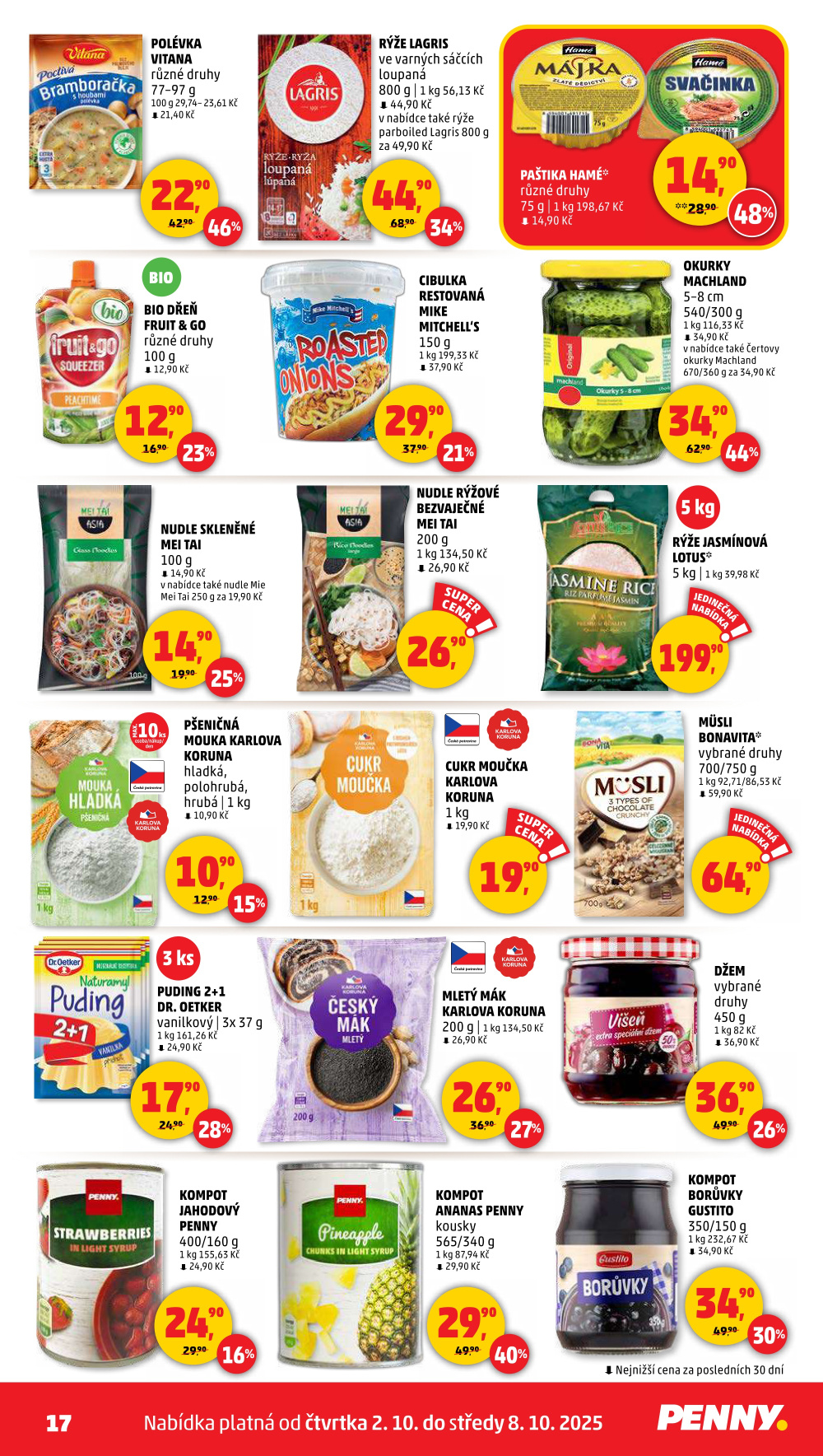 Penny Market leták od 2. 10. | Kupi.cz