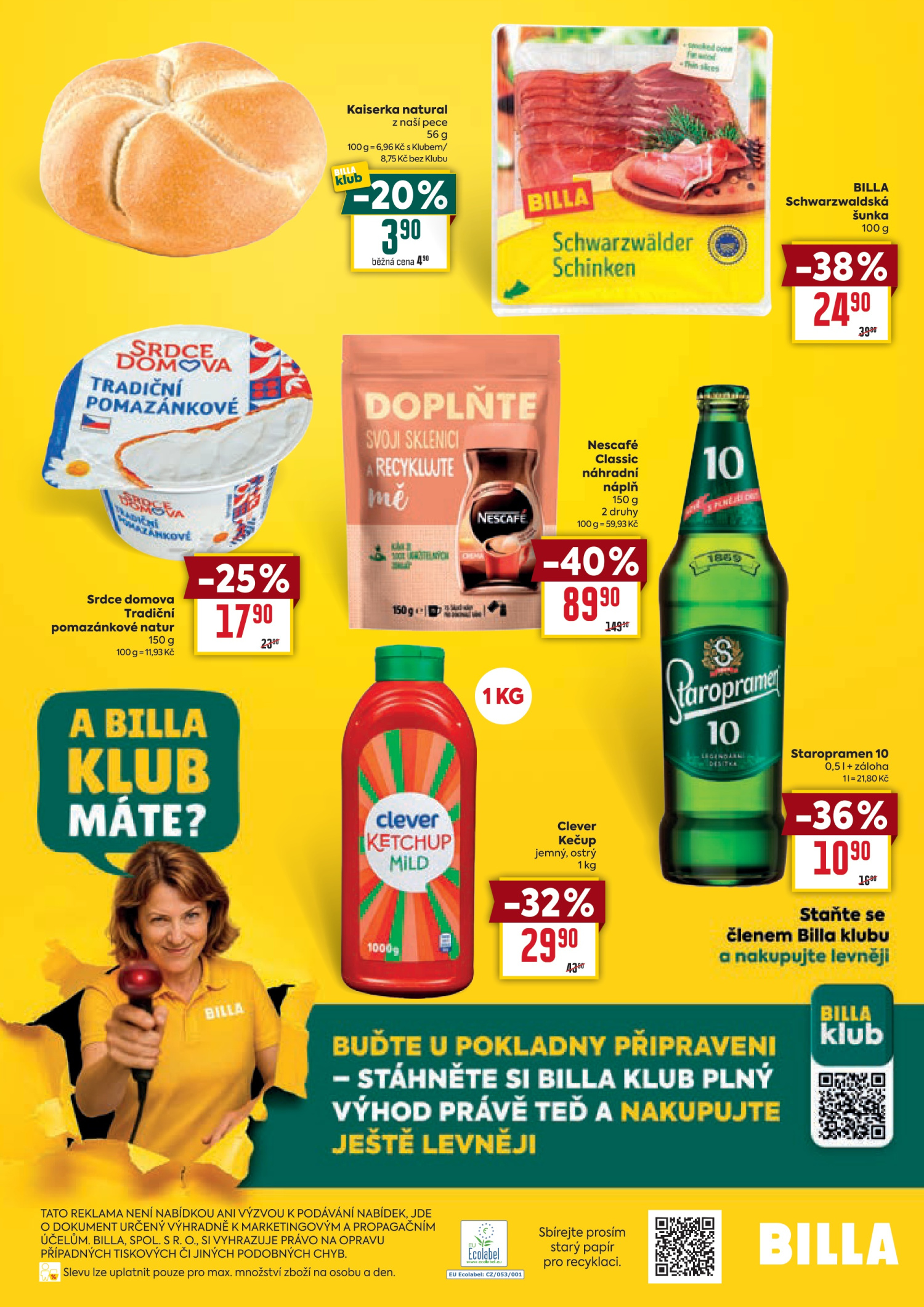 BILLA leták - Speciální nabídka pro vybrané prodejny od 1. 10. | Kupi.cz