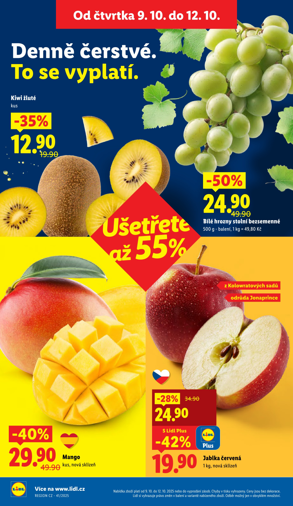 Lidl leták od čtvrtka od 9. 10. | Kupi.cz