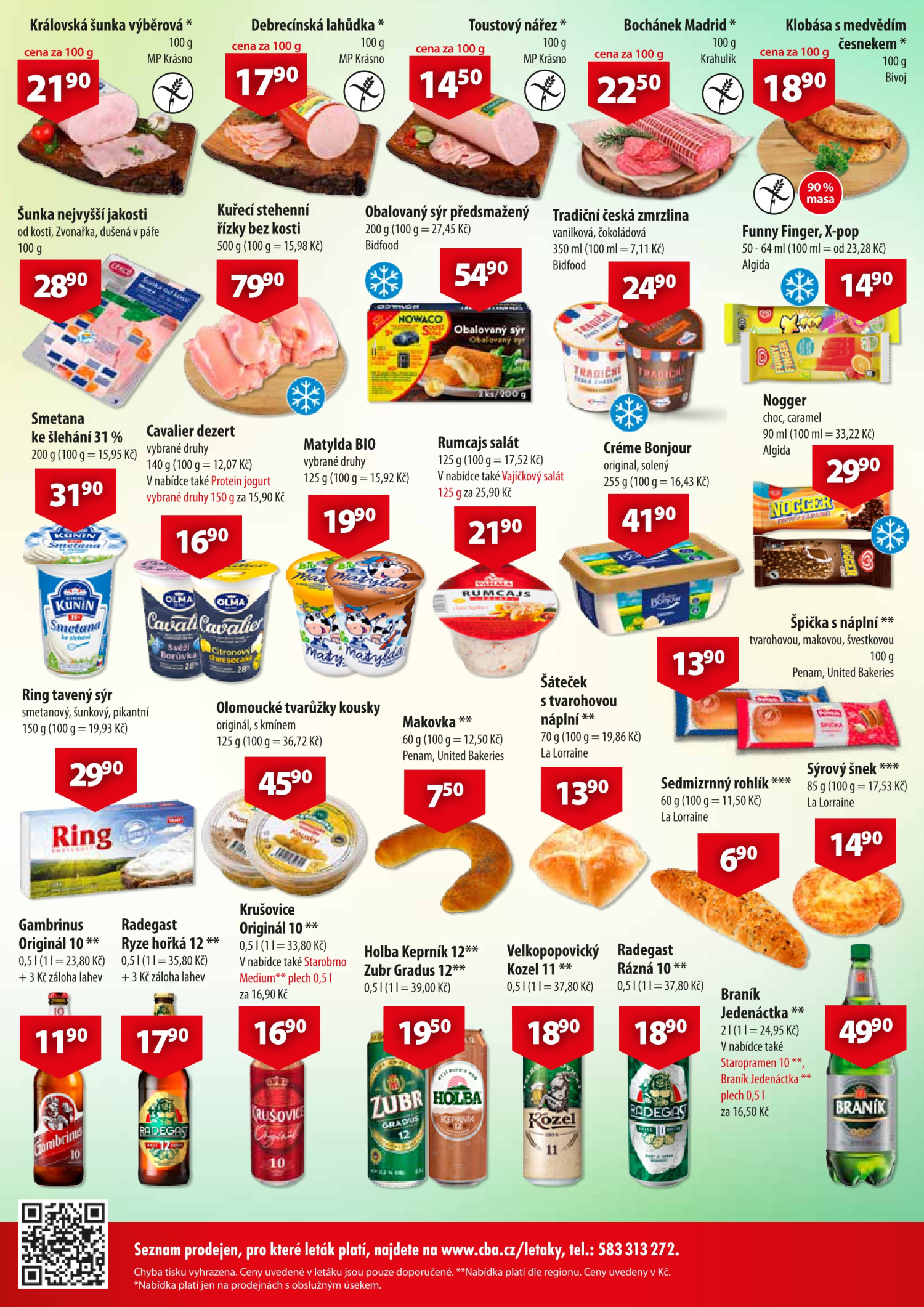CBA Market leták od 15. 10. | Kupi.cz