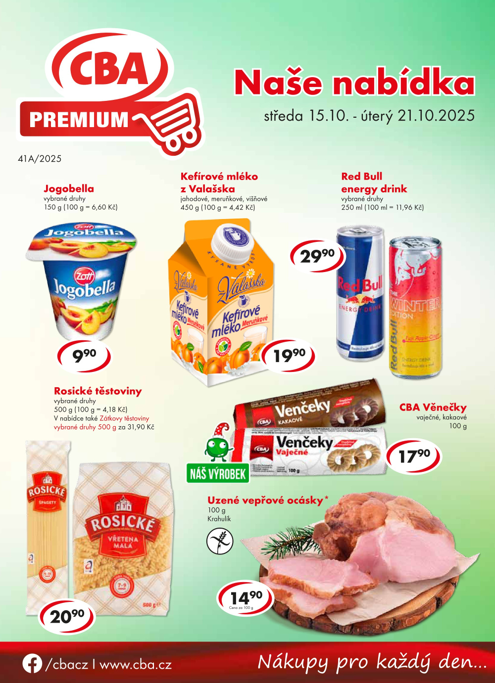 CBA Premium leták od 15. 10. | Kupi.cz