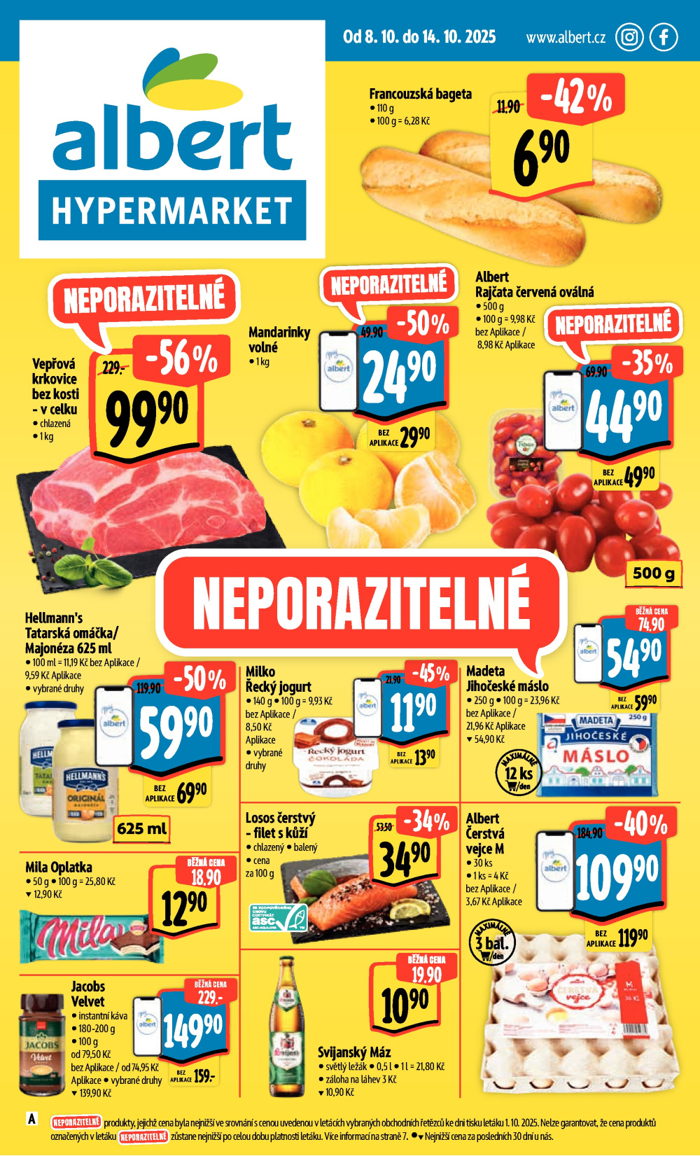 Albert Hypermarket leták od 8. 10. | Kupi.cz