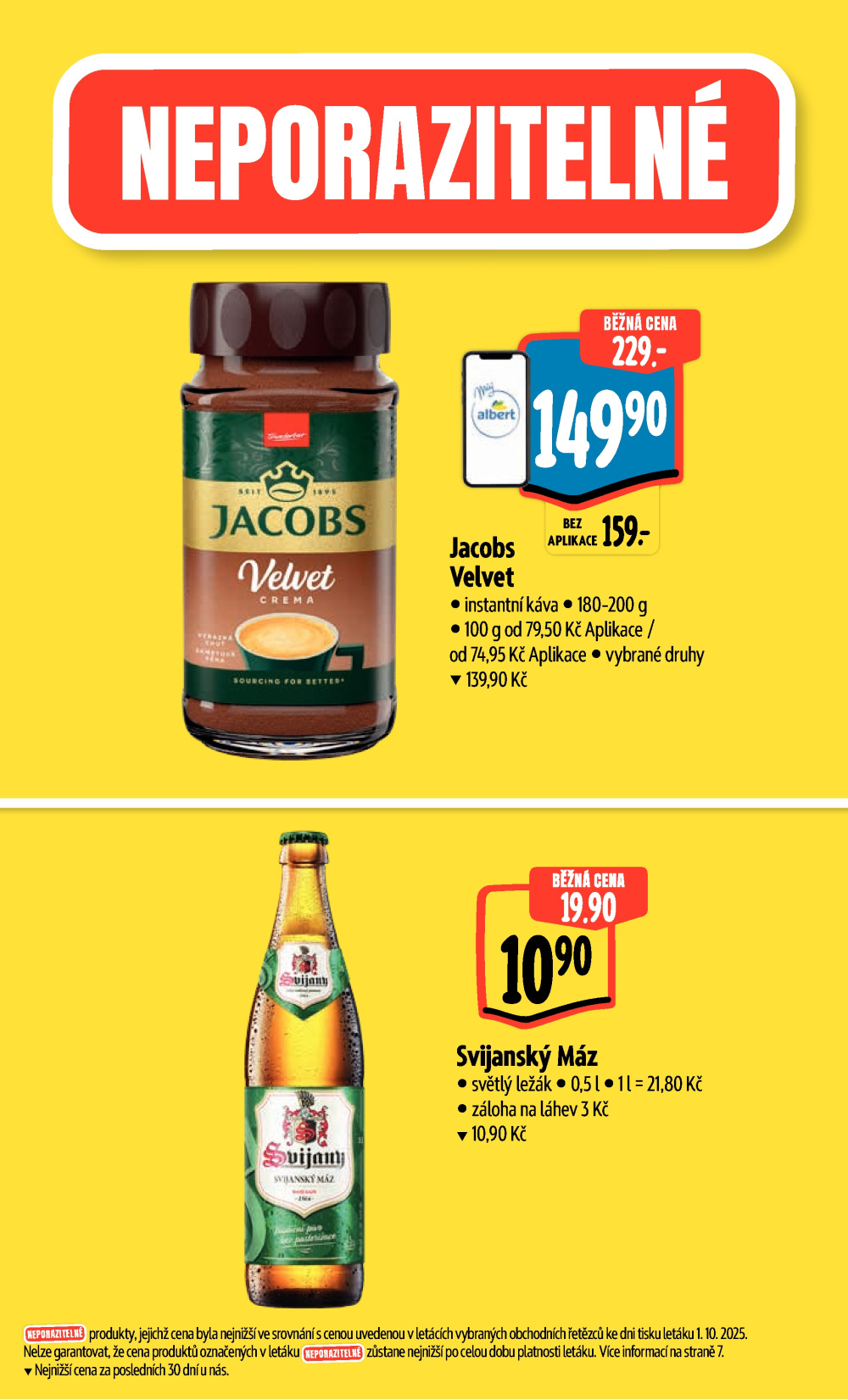 Albert Hypermarket leták od 8. 10. | Kupi.cz