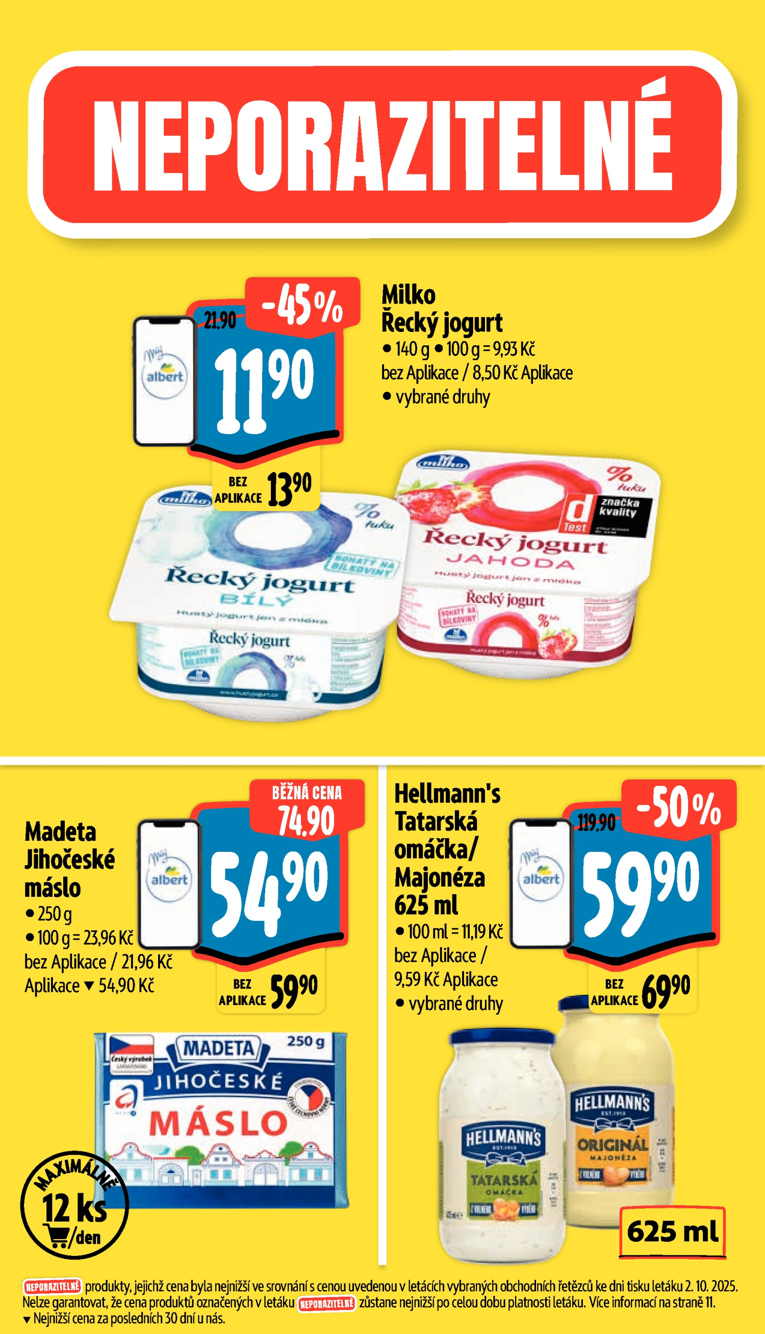 Albert Supermarket leták od 8. 10. | Kupi.cz