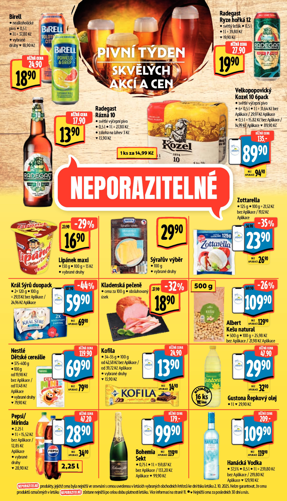 Albert Supermarket leták od 8. 10. | Kupi.cz