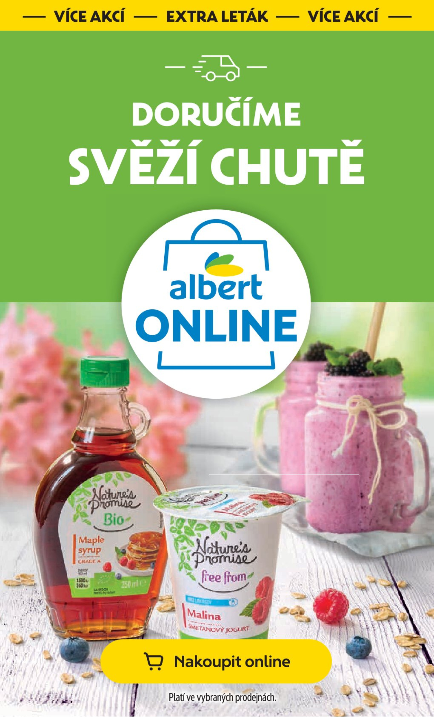 Albert leták - Doručíme svěží chutě od 8. 10. | Kupi.cz