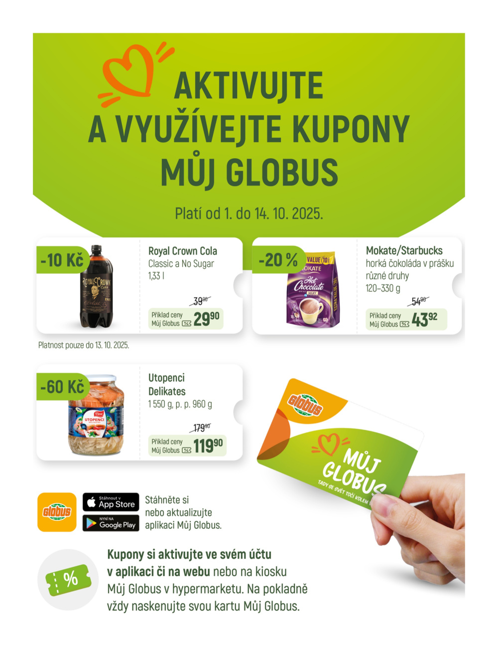 Globus leták Praha - Zličín od 8. 10. | Kupi.cz