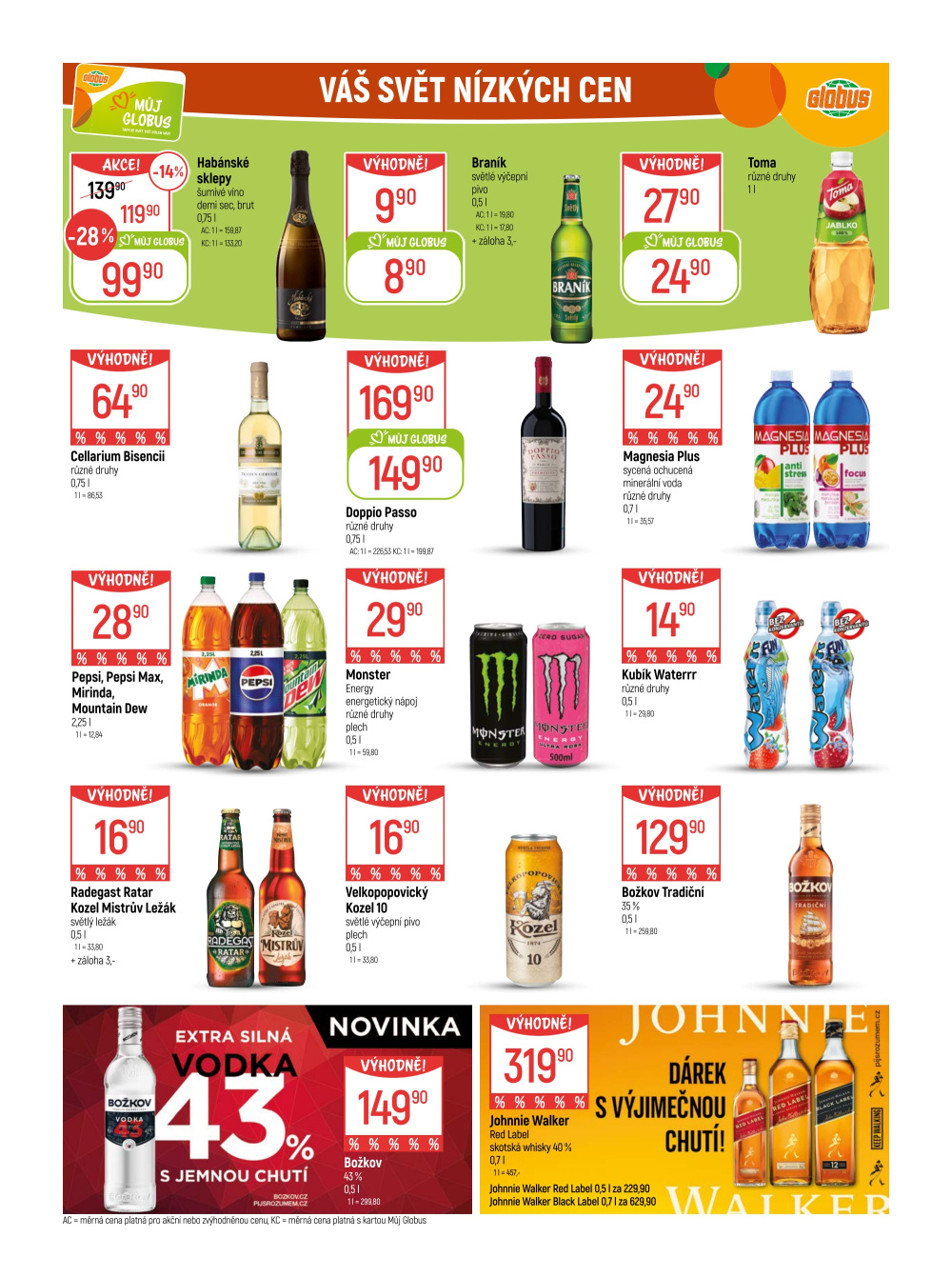 Globus leták Liberec od 8. 10. | Kupi.cz