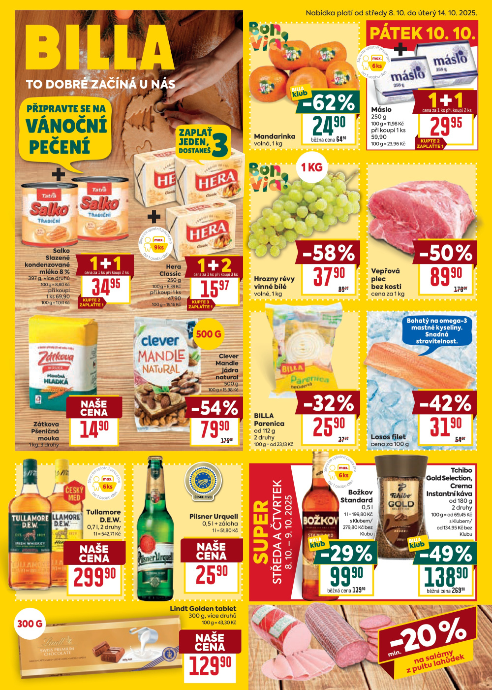 BILLA velký leták od 8. 10. | Kupi.cz