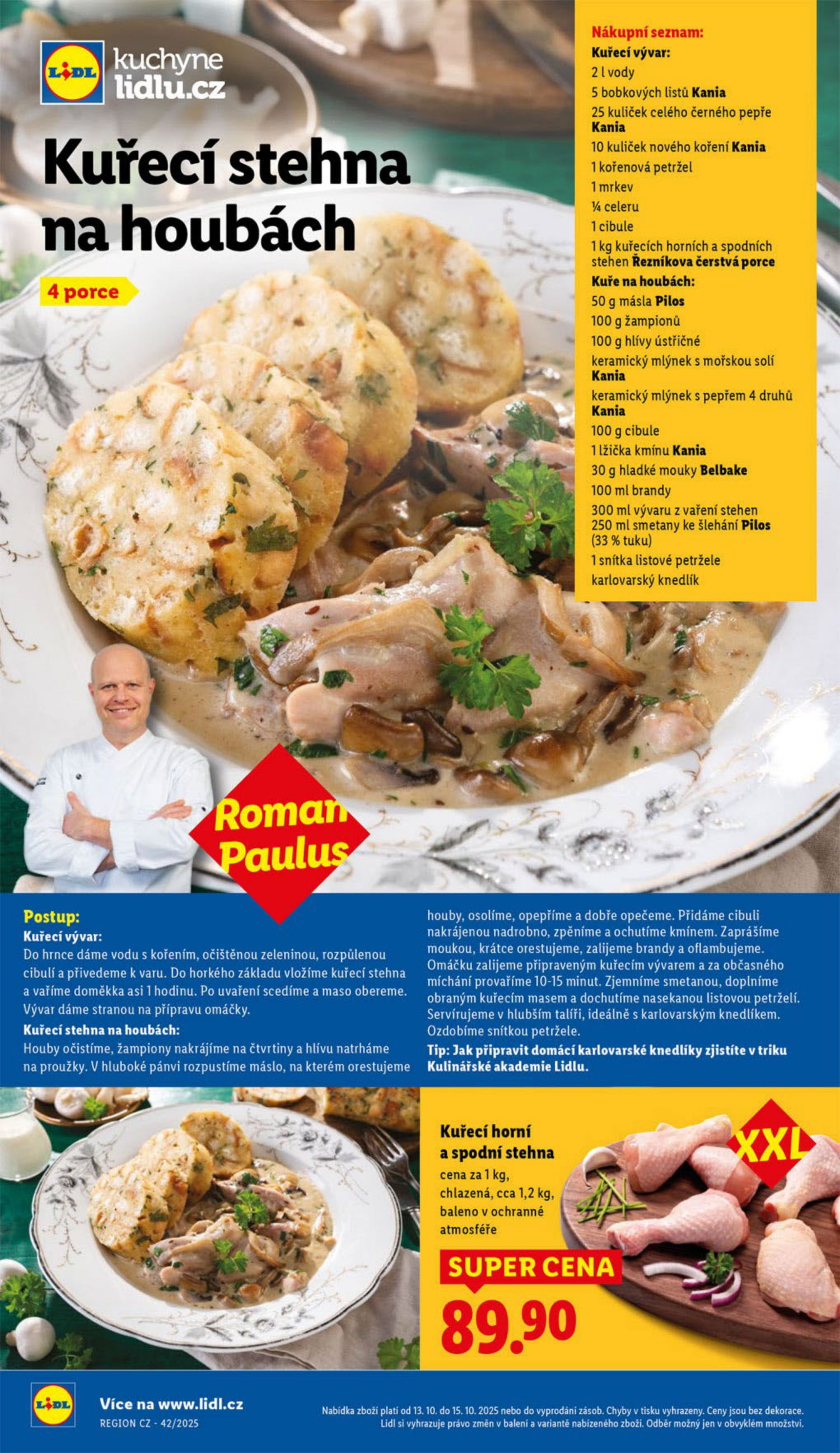 Lidl leták od pondělí - Vyrobeno v České republice od 13. 10. | Kupi.cz