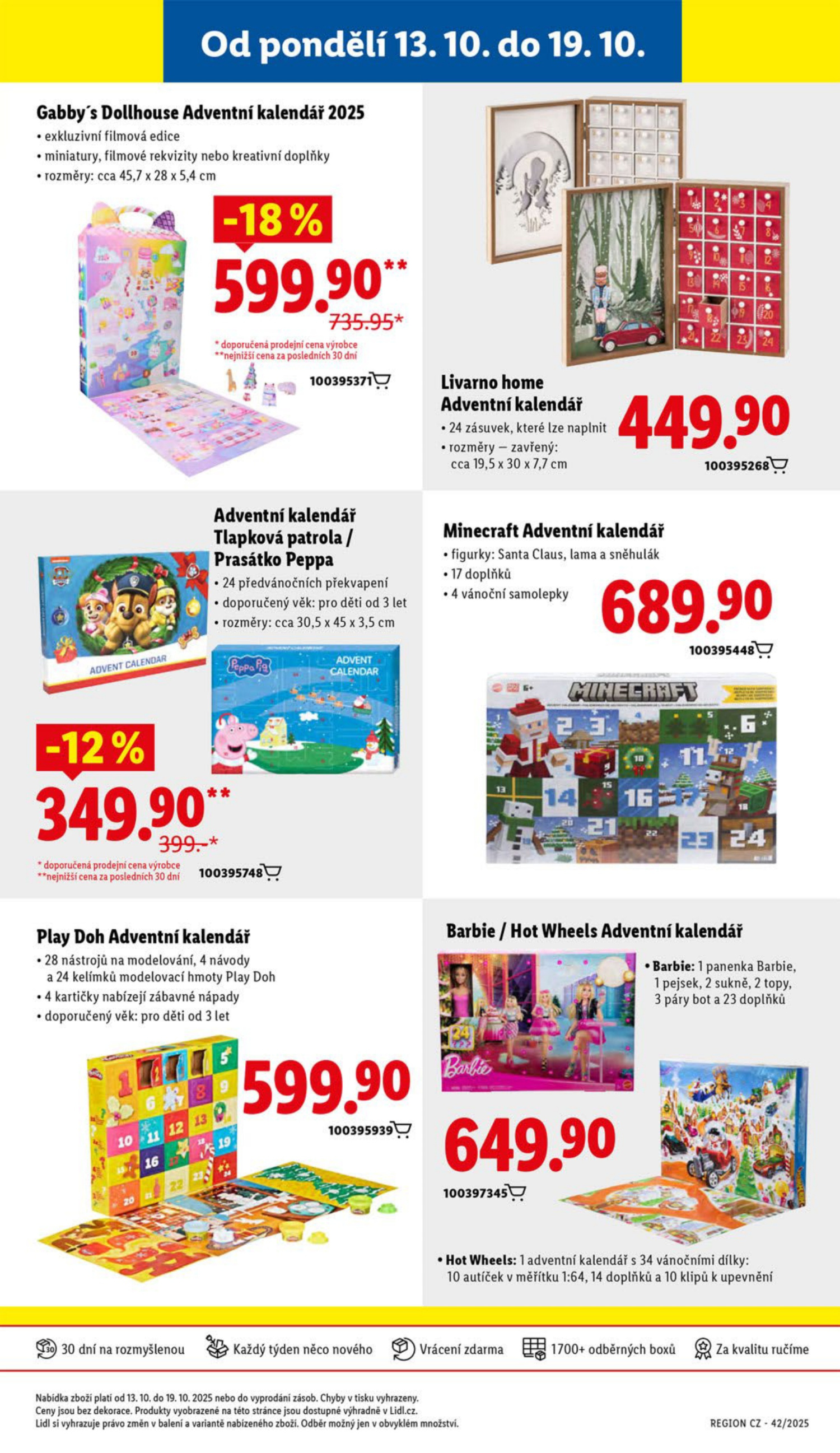 Lidl leták od čtvrtka - Strašidelná nabídka od 16. 10. | Kupi.cz