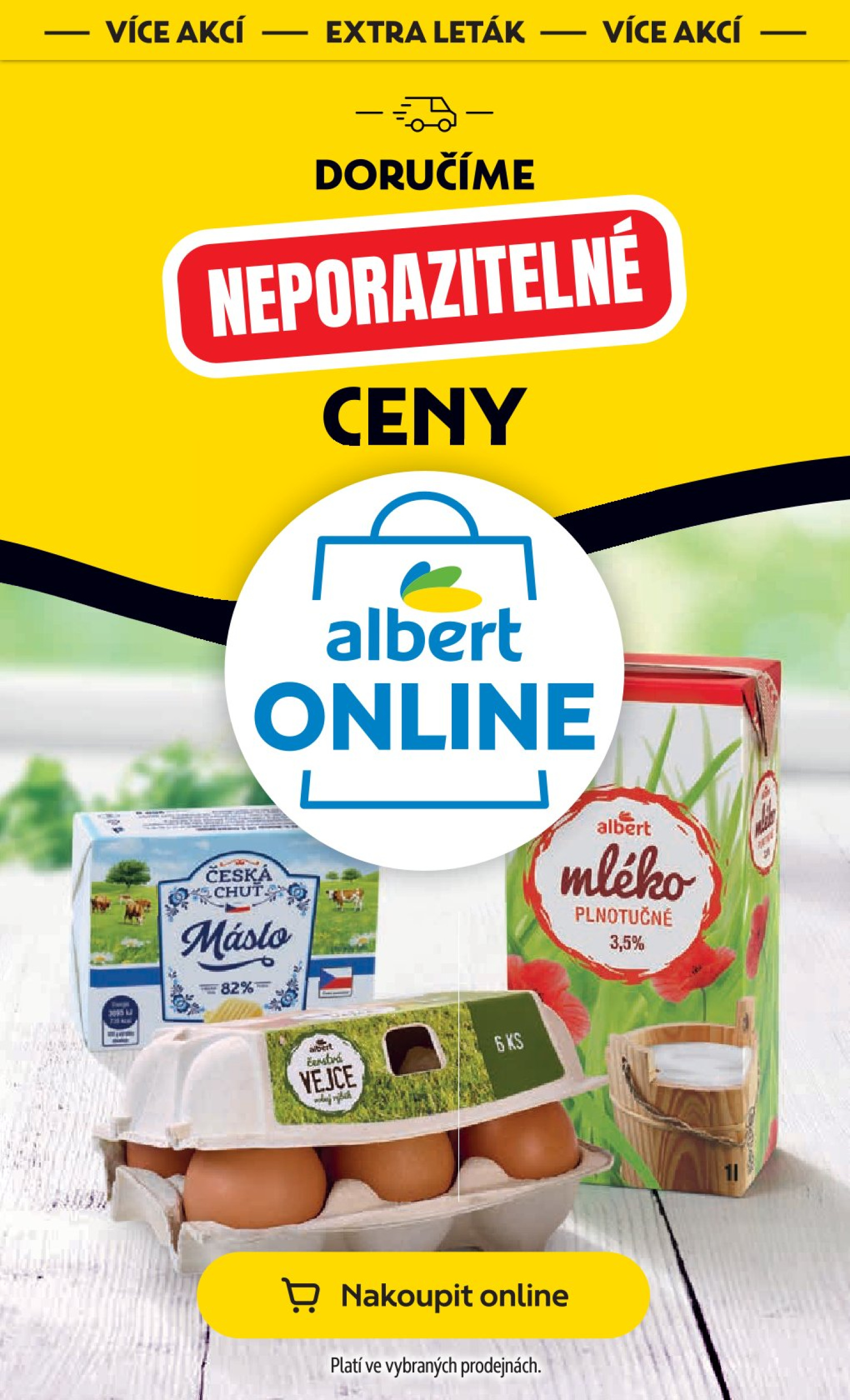 Albert leták - Doručíme neporazitelné ceny od 22. 10. | Kupi.cz