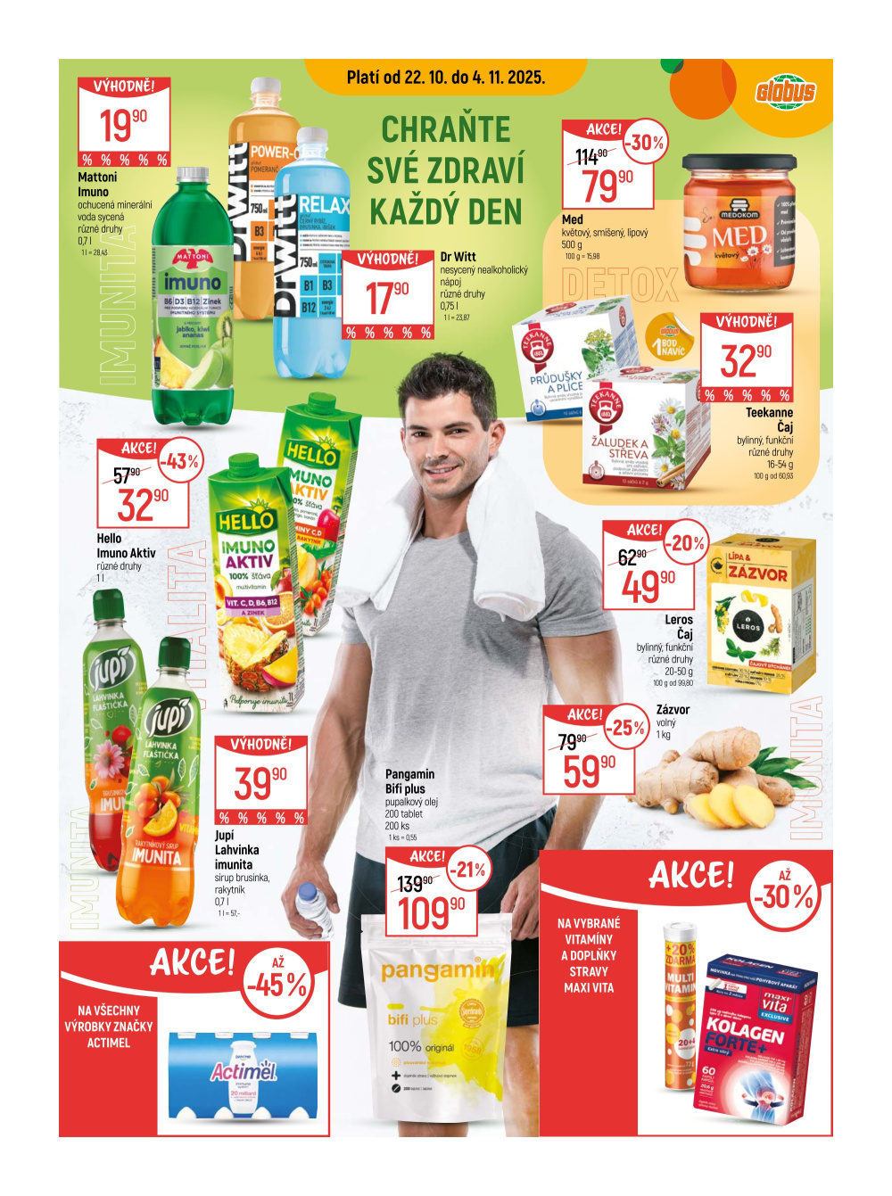 Globus leták Chomutov od 22. 10. | Kupi.cz