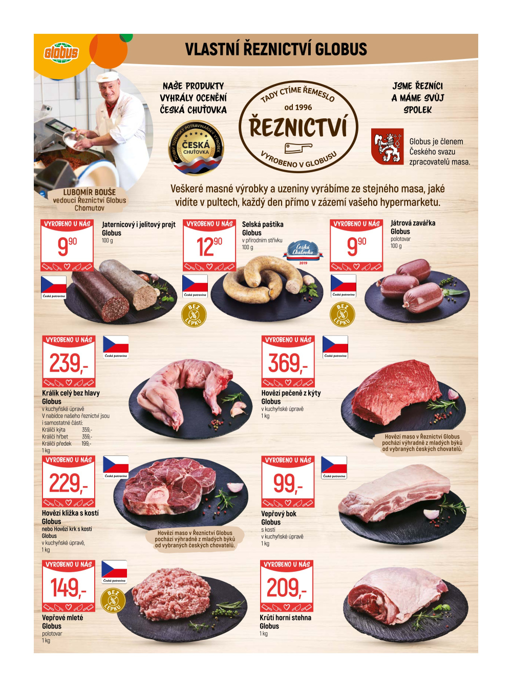 Globus leták Chomutov od 22. 10. | Kupi.cz