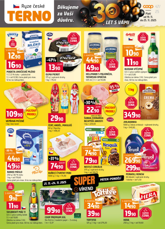 Terno leták - Zlín, Český Krumlov, Prachatice, Strakonice, Tábor ...