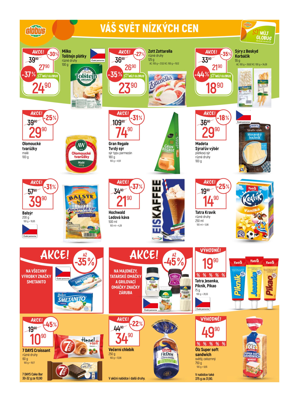 Globus leták Chomutov od 19. 11. | Kupi.cz