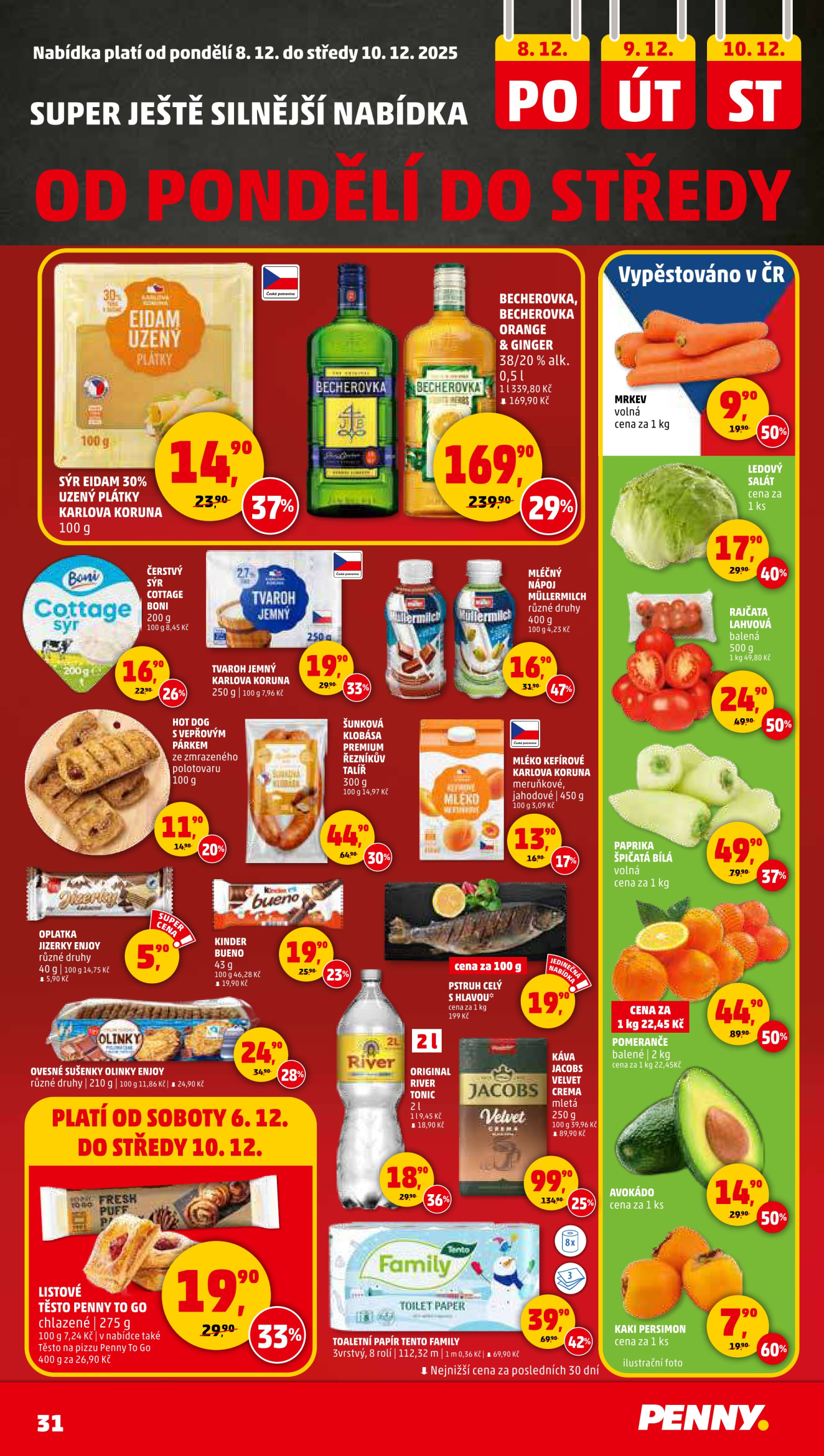 Penny Market leták od 4. 12. | Kupi.cz