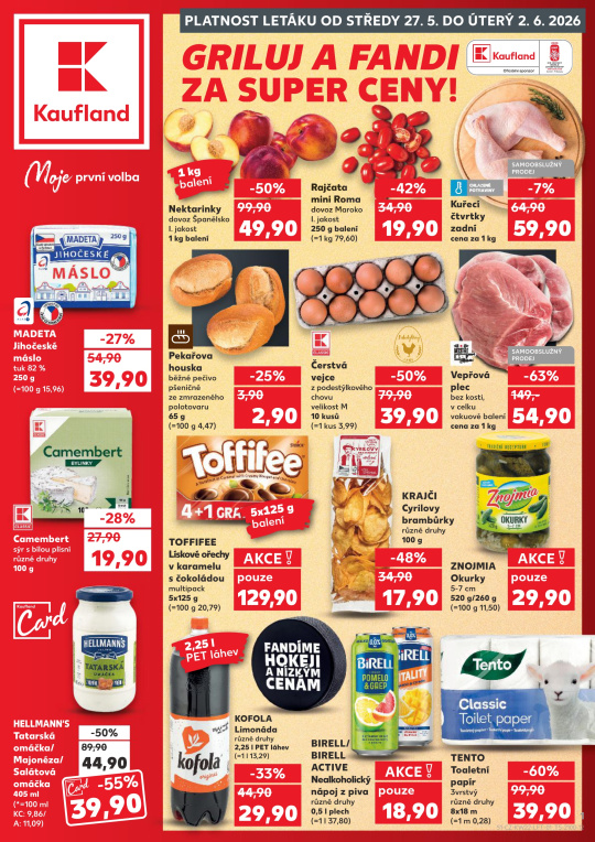 Kaufland České Budějovice, Milady Horákové od 27. 5. | Kupi.cz