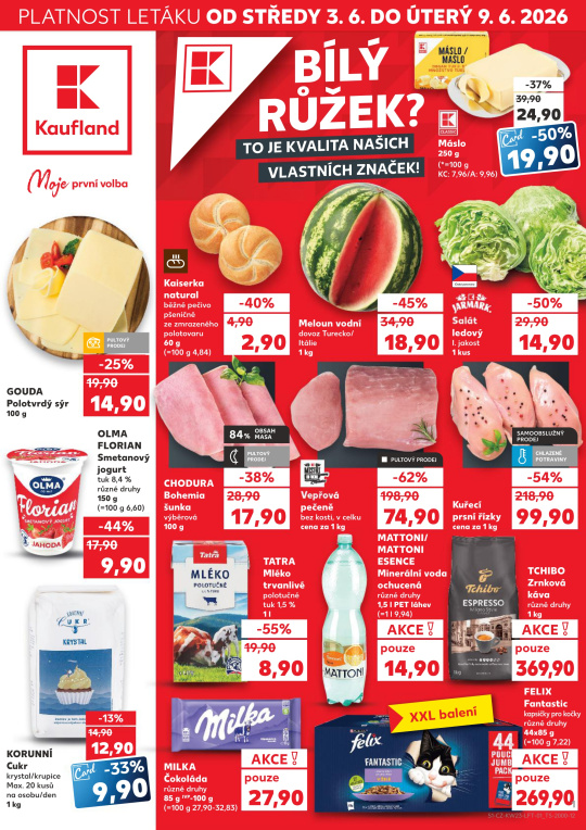 Kaufland leták Kopřivnice od 3. 6. | Kupi.cz