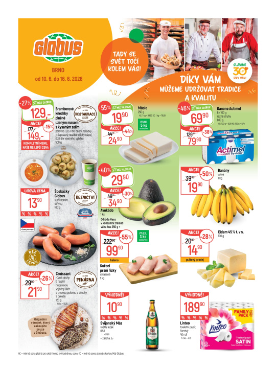 Globus leták Brno od 10. 6. | Kupi.cz