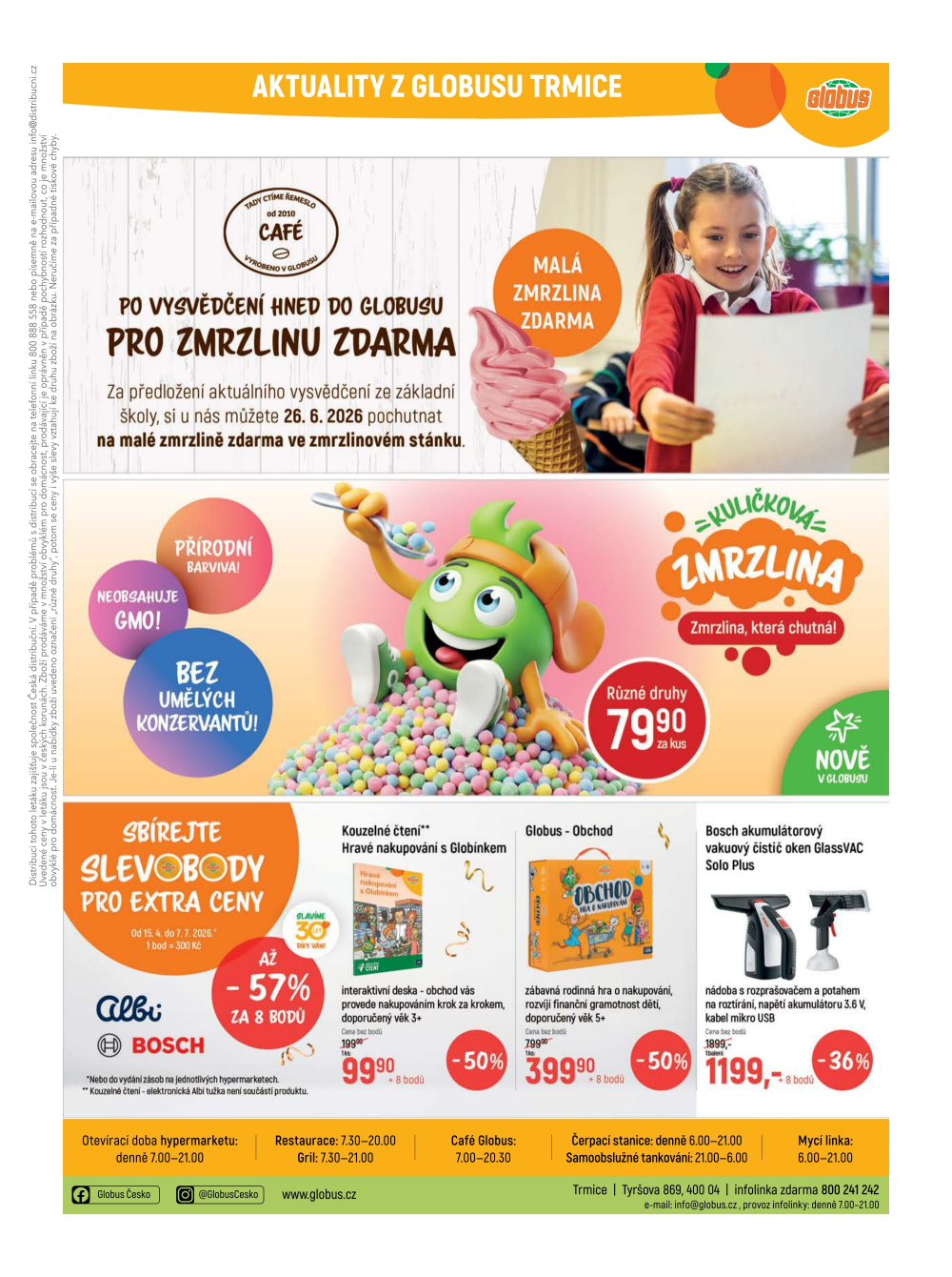 Globus leták Trmice (Ústí) od 17. 6. | Kupi.cz