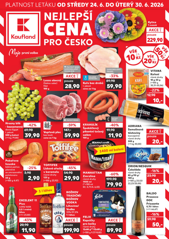 Kaufland leták Bohumín od 24. 6. | Kupi.cz